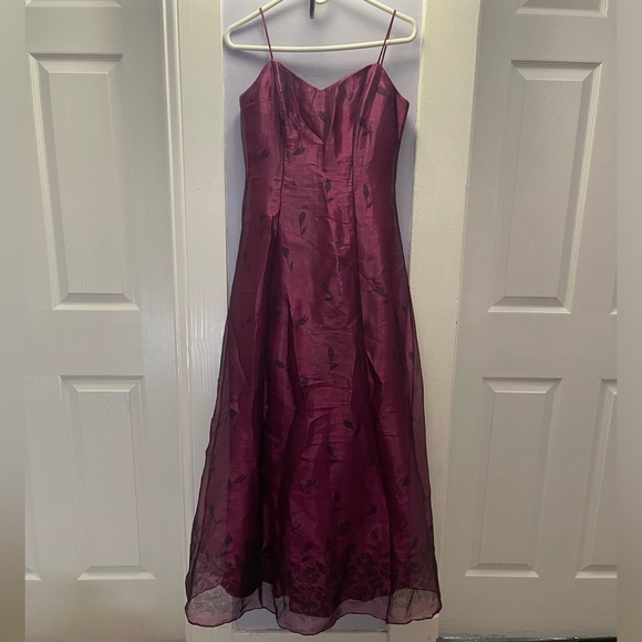 Morgan & Co. | Dresses | Vintage Morgan Co Dress Gown Prom Formal Maxi ...